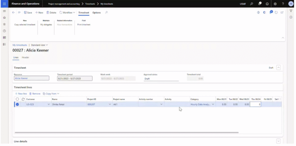 Project Management and Accounting in D365 F&O: An Overview for Project ...